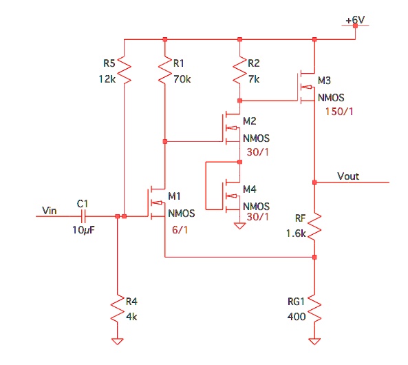 SOLVED: Consider the amplifier in Figure 1. Calculate the following: a ...