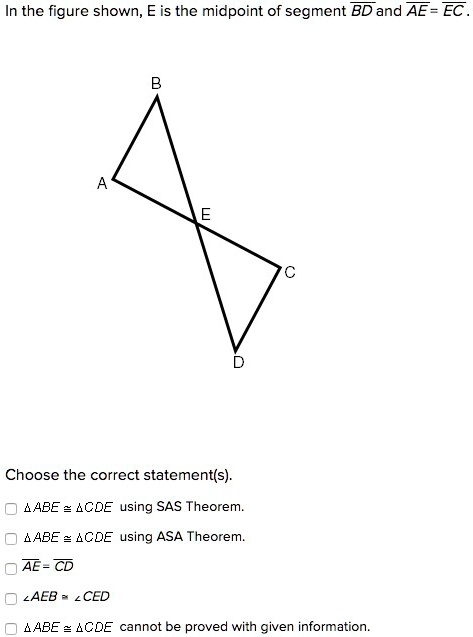 SOLVED: Choose ALL correct statements. There should be MORE THAN ONE answer. In the figure shown ...