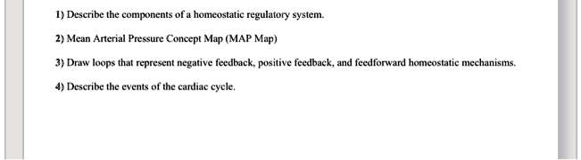 SOLVED: Texts: 1) Describe the components of a homeostatic regulatory ...
