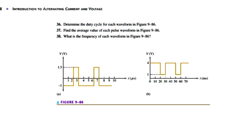 SOLVED: Section 9-9: Problem 38 INTRODUCTION TO ALTERNATING CURRENT AND VOLTAGE 36. Determine ...