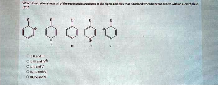 SOLVED: Which illustration shows all of the resonance structures of the ...