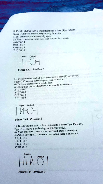23decide whether cach of these statements is true t or false f figure ...