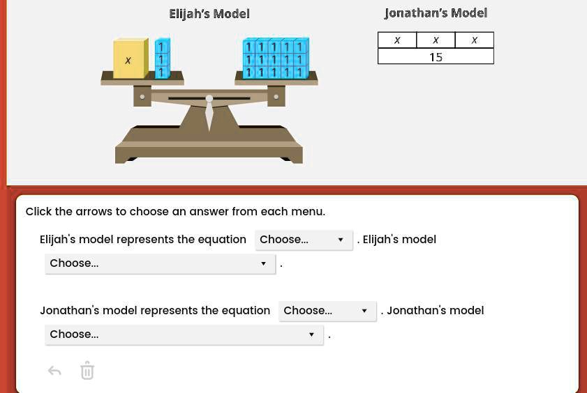 1 X 1 1 Elijah's Model 11111 11111 11111 Click the arrows to choose an ...