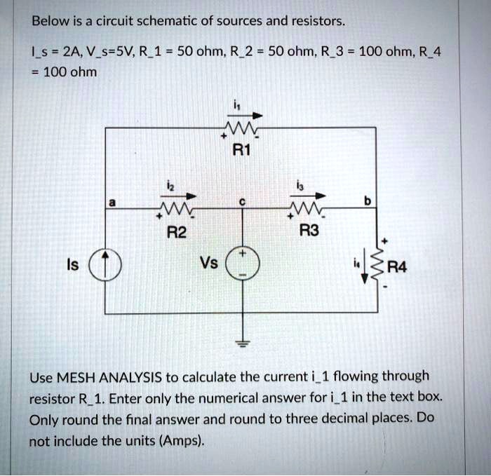 below is a circuit schematic of sources and resistors lls 2avs svr1 50 ...
