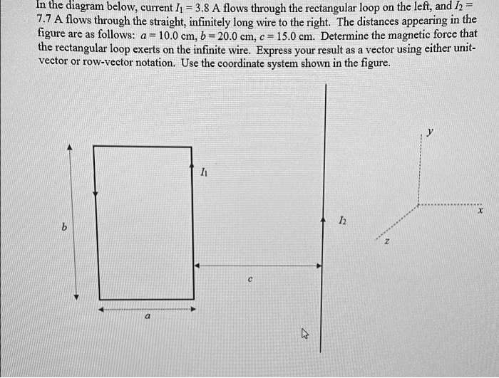 vector or row-vector notation. Use the coordinate system shown in the ...