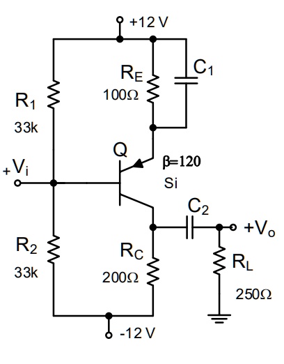 The saturation collector-to-emitter voltage of the transistor used in ...
