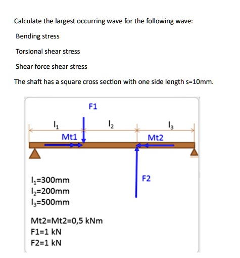 SOLVED: Calculate the largest occurring wave for the following wave ...