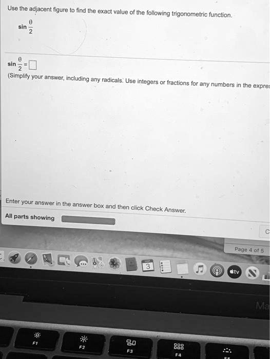SOLVED: Use the adjacent figure lo find the exact value of the following - trigonometric ...