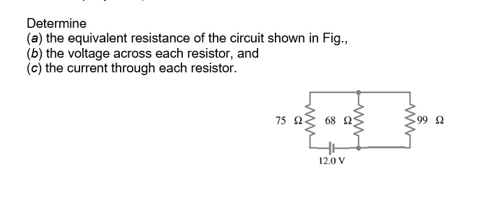 Solved Determine The Equivalent Resistance Of The Circuit Shown In Fig