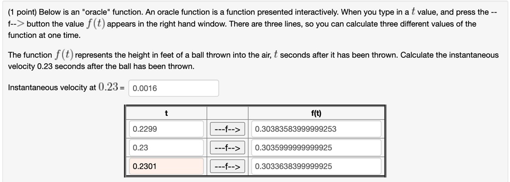 Solved Point Below Is An Oracle Function An Oracle Function Is A Function Presented 3562