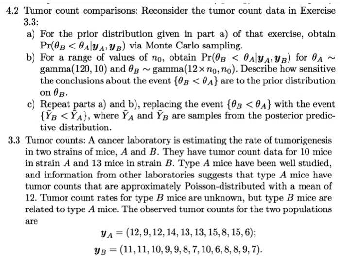 4.2 Tumor count comparisons: Reconsider the tumor count data in ... 4.2 Tumor count comparisons: Reconsider the tumor count data in ...