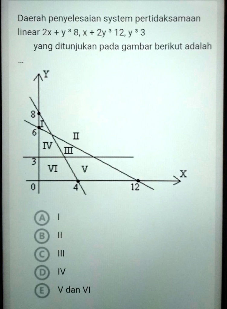 SOLVED: mohon bantuannya secepatnya Daerah penyelesaian system ... SOLVED: mohon bantuannya secepatnya Daerah penyelesaian system ...