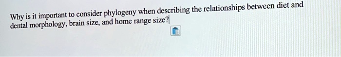 SOLVED: the relationships between diet and Why is it important t0 ...