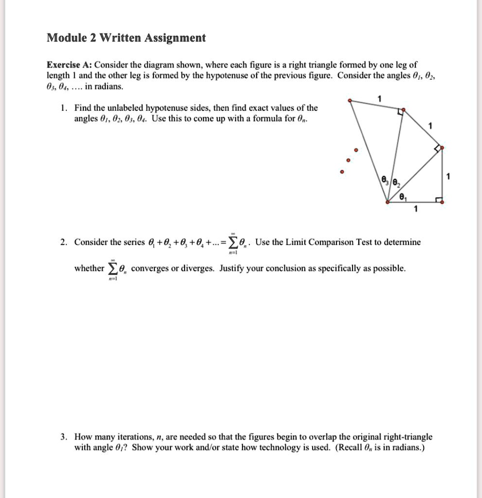SOLVED: Module 2 Written Assignment Exercise A:Consider the diagram ...