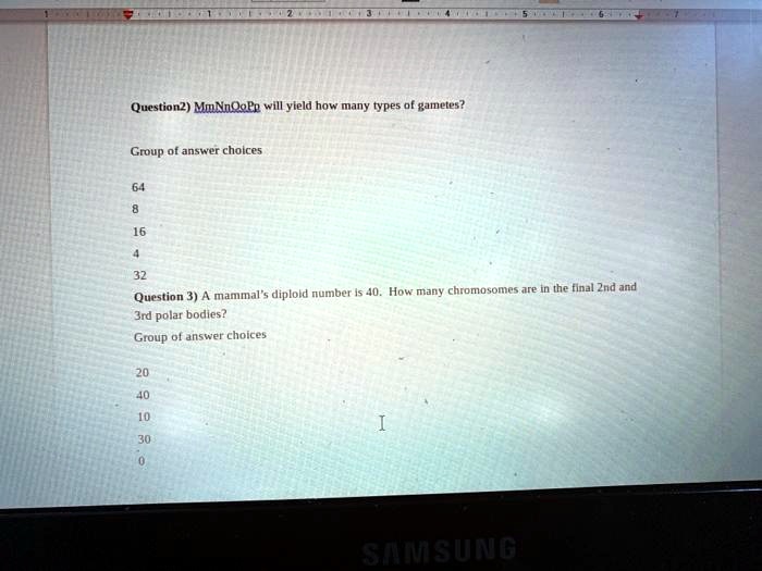 SOLVED: Question2) MuNnOoEn- Fleld how many types Rametes? Gioup answer ...