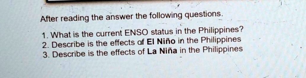 SOLVED: Please help me, I need the answer. After reading, answer the ...