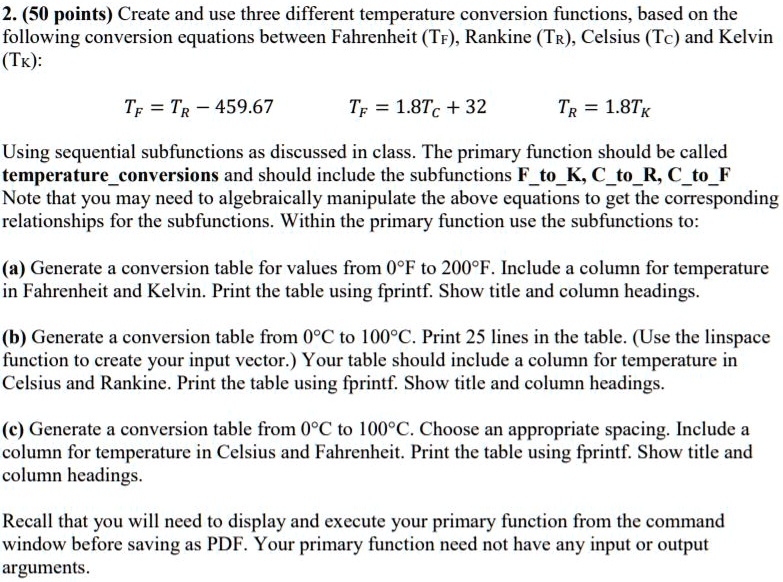 SOLVED: Using MATLAB