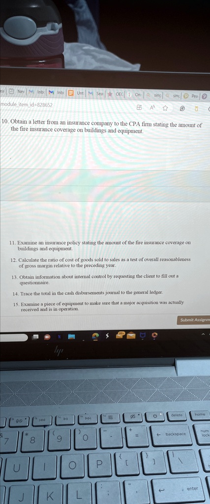 SOLVED: Classify each of the proceeding items according to the eight ...