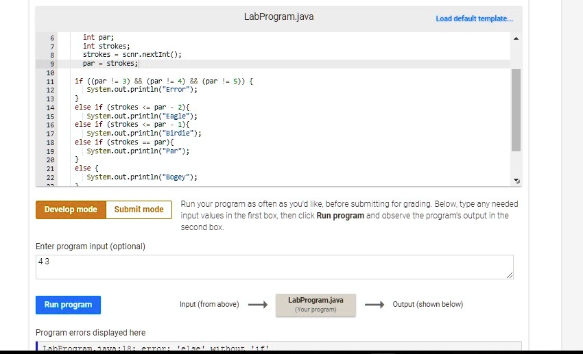 Solved Texts Why Isnt My Code Outputting Getting The Following Errors Labprogramjava18 0936