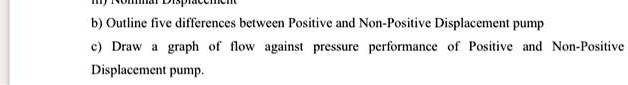 SOLVED: Outline five differences between Positive and Non-Positive ...