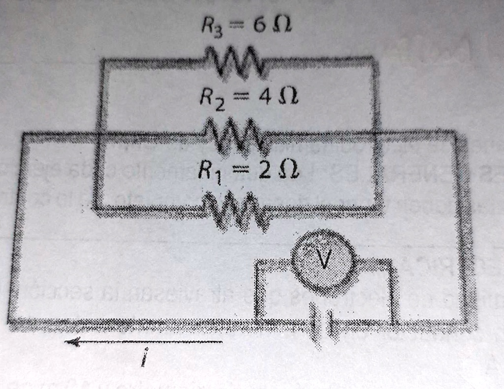 SOLVED: 11. Tres resistencias se encuentran asociadas en serie ...