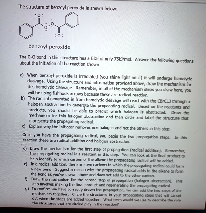 the structure of benzoyl peroxide is shown below benzoyl peroxide the 0 ...