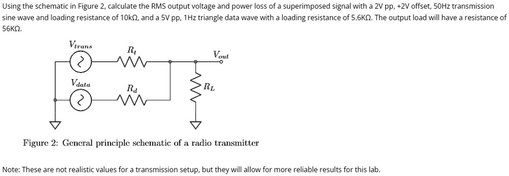 using the schematic in figure 2 calculate the rms output voltage and power loss of a ...