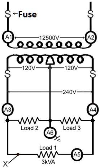 SOLVED: Given is a 50 kVA, single-phase transformer. The transformer is ...