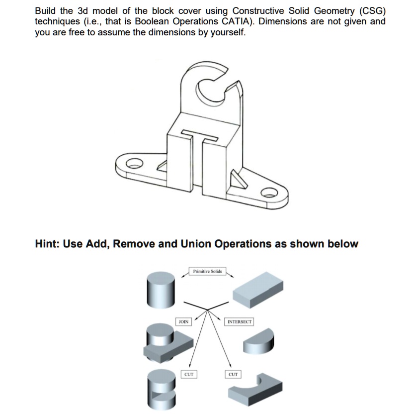 SOLVED: Can you help me make this in CATIA? It must be CATIA V5R21 and ...