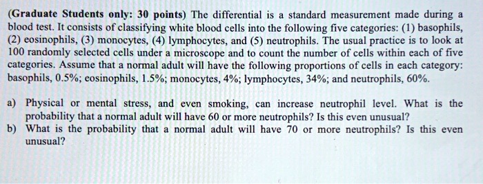 SOLVED: (Graduate Students only: 30 points) The differential is ...