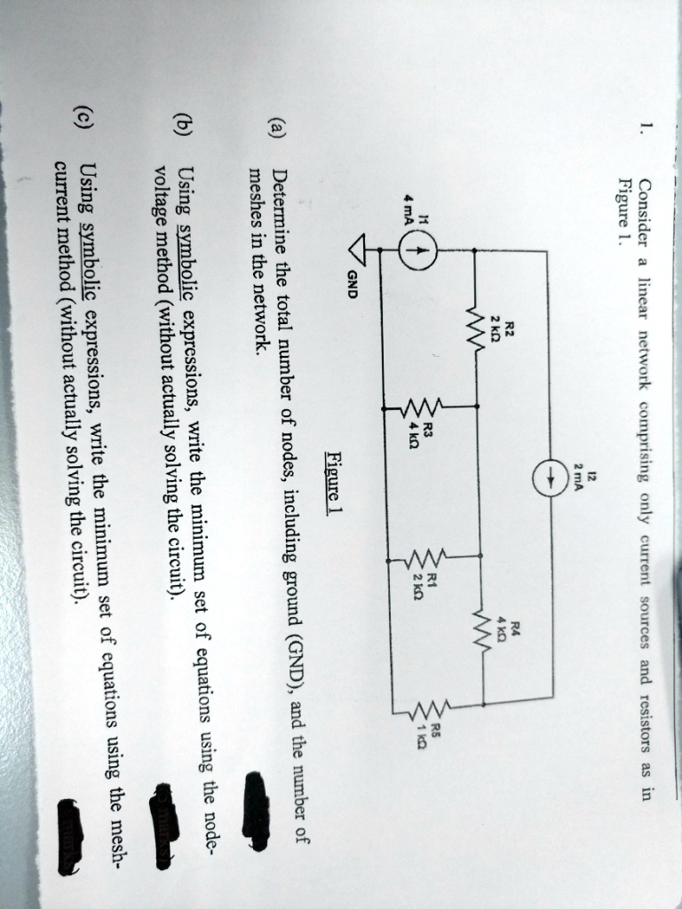 SOLVED: Based on the current and resistance values provided, determine the numerical value for ...