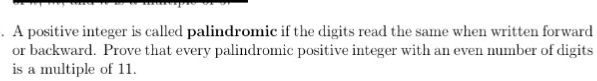 Solved A Positive Integer Is Called Palindromic If The Digits Read The 9392