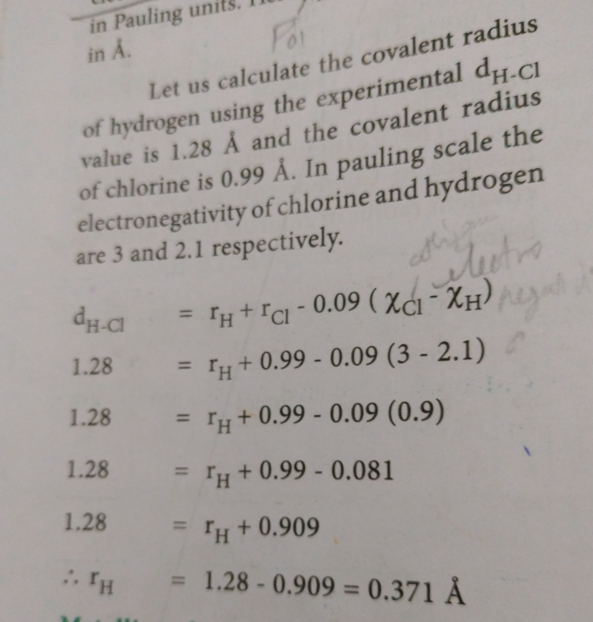 [GET ANSWER] Let us calculate the covalent radius of hydrogen using the ...
