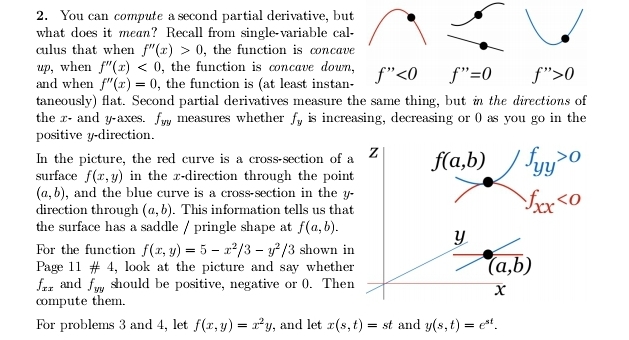 Solved 2 You Can Compute A Second Partial Derivative But What Does 8100