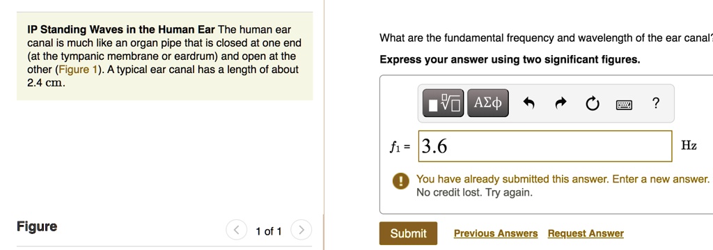 Ip standing waves in the human ear the human ear canal much...