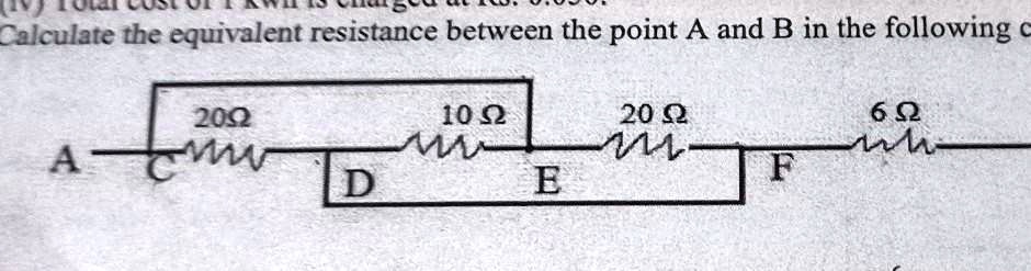 SOLVED: 'calculate equivalent resistance.' SOLVED: 'calculate equivalent resistance.'
