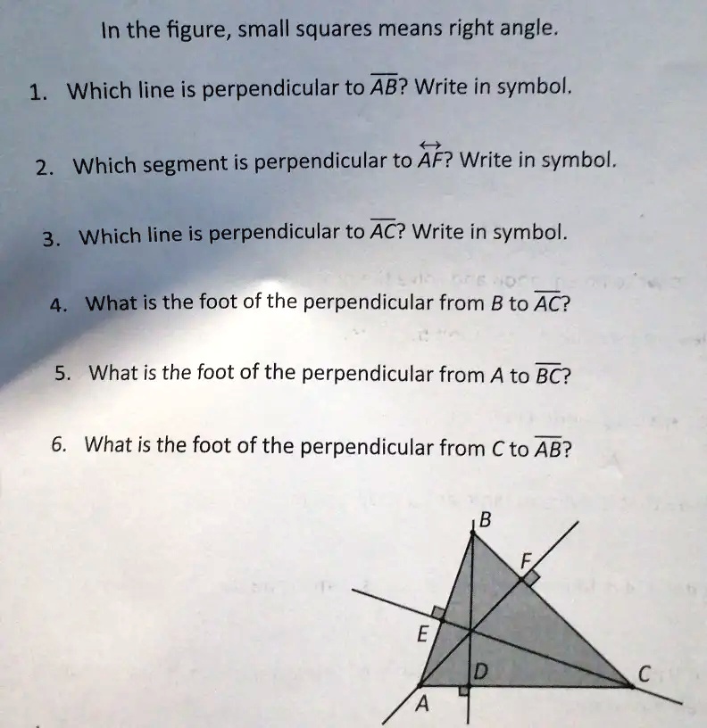 [GET ANSWER] In the figure, small squares means right angle. 1. Which ...