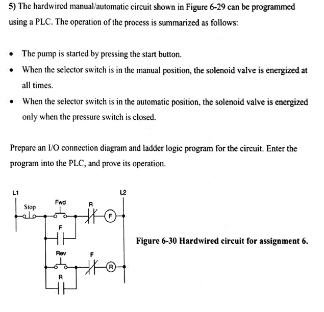 The hardwired multiple start/stop motor control circuit shown in Figure ...