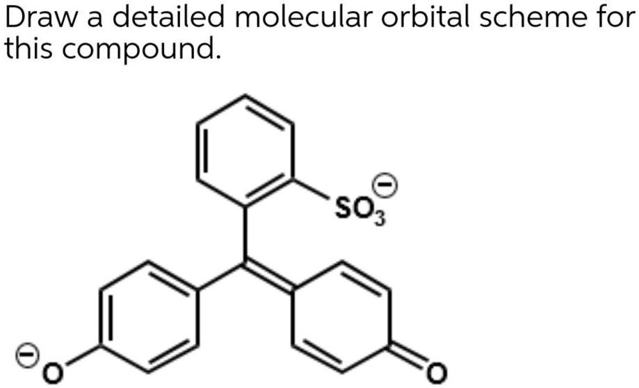 SOLVED:Draw a detailed molecular orbital scheme for this compound: SO3