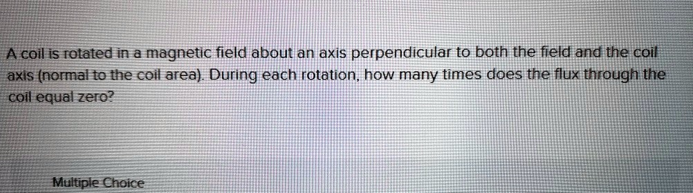 A coil is rotated in magnetic field about an axis...