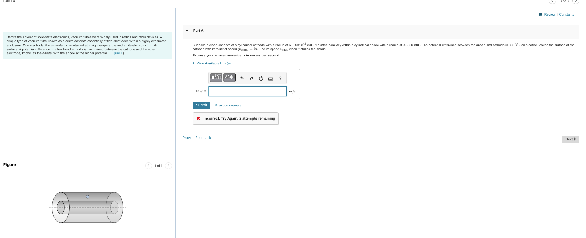 Review | Constants Before the advent of solid-state electronics, vacuum ...