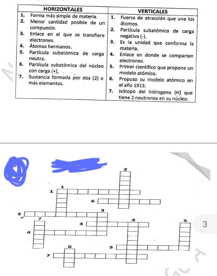 SOLVED: Hola buenas tardes me pueden ayudar con este crucigrama de los ... SOLVED: Hola buenas tardes me pueden ayudar con este crucigrama de los ...