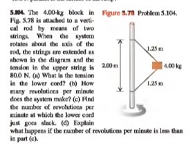 SOLVED: 5.104. The 4.00-kg block in Figure 5.73 Problem 5.104. Fig. 5.78 is attached to a ...