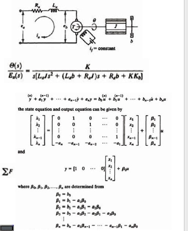 SOLVED: Texts: DC motor transfer function and spec sheet are given ...