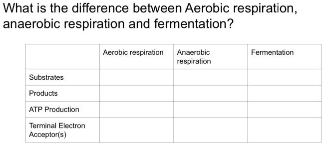 SOLVED: fill out the table please What is the difference between ...