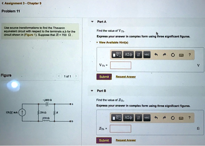 Solved Assignment 3 Chapter 9 Problem 11 Part A Use Source Transformations To Find The 5101
