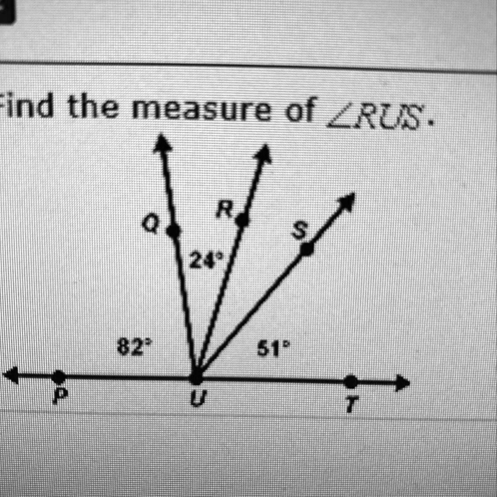 find the measure of rus ind the measure of z rus r 0 5 248 828 519 10807