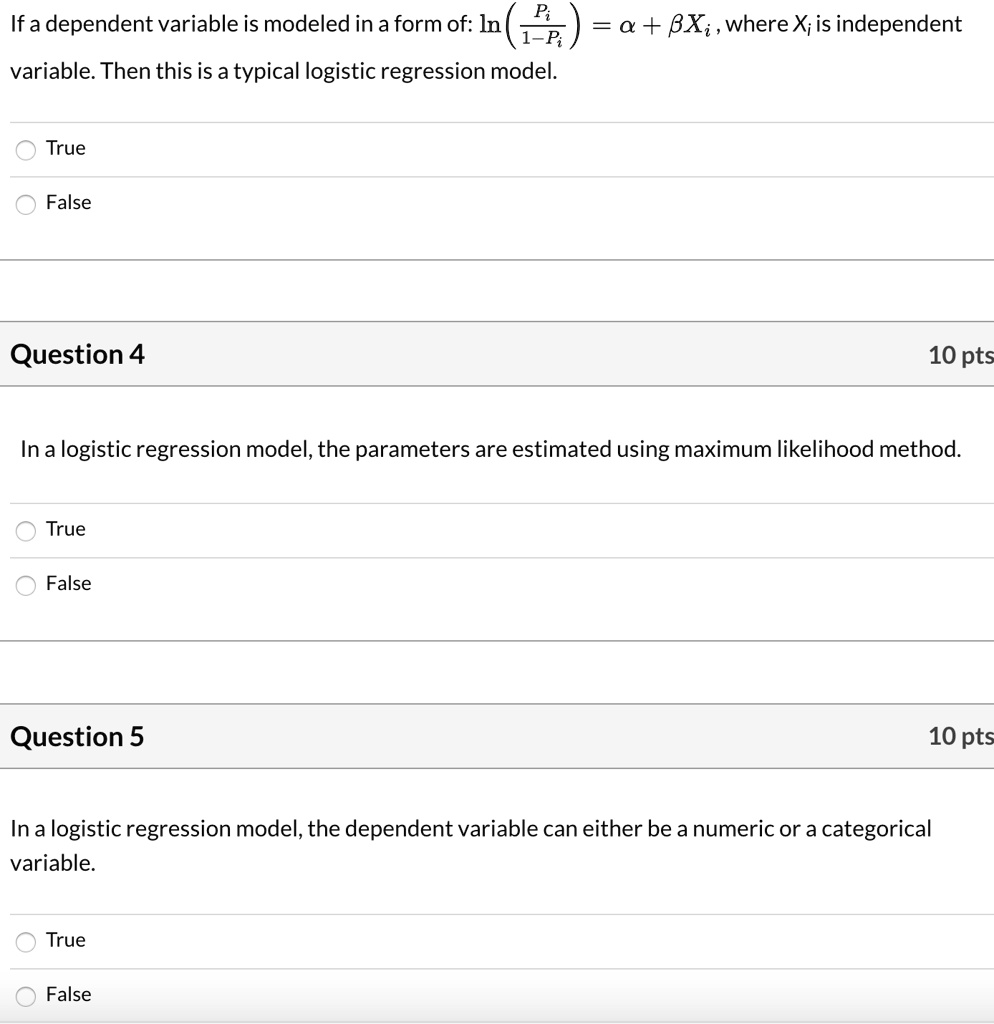 Solved Id Like To Get Help Understanding The Attached Questions If A Dependent Variable Is 5123