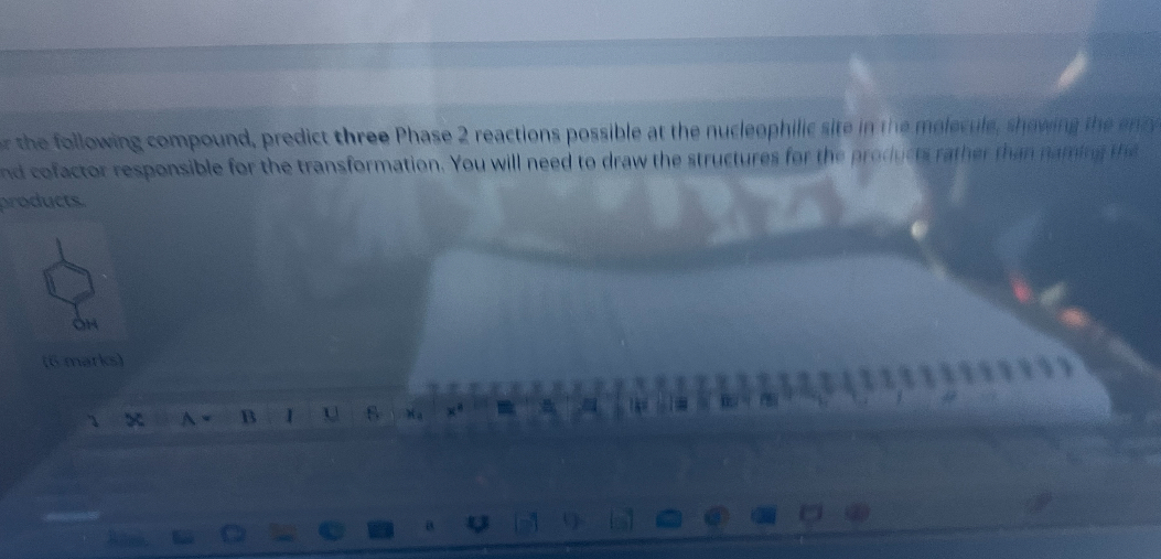 nd colactor responsible for the transformation. You will need to draw ...