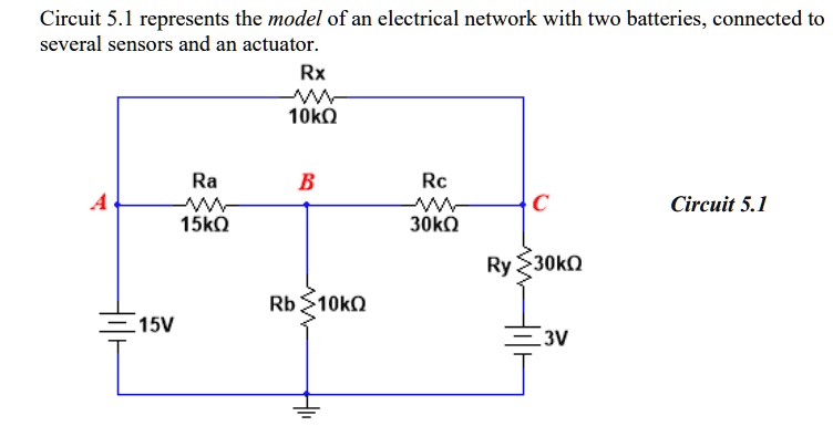 SOLVED: Texts: 1) Determine the Node-Voltage equations at each node. 2) Calculate, by hand ...